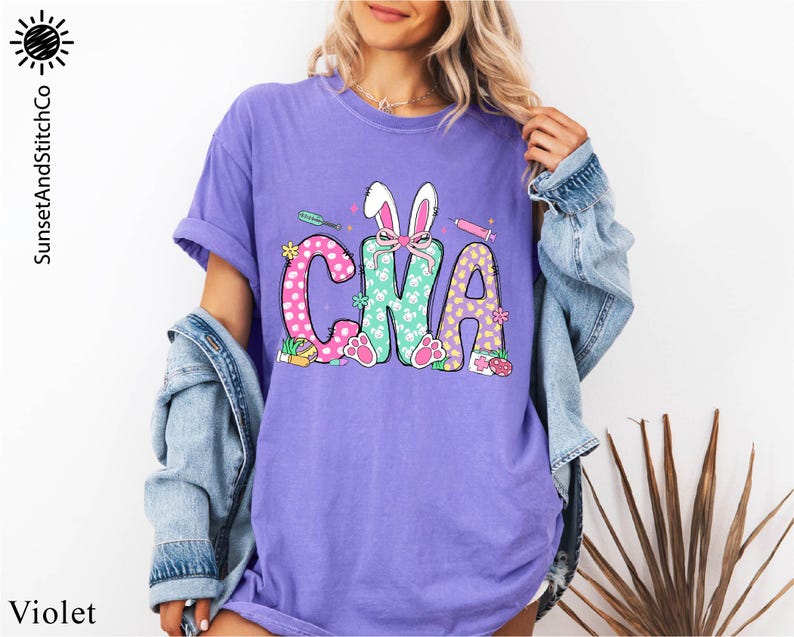 Easter CNA Sweatshirt, Certified Nursing Assistant Gift, Nurse Life ...