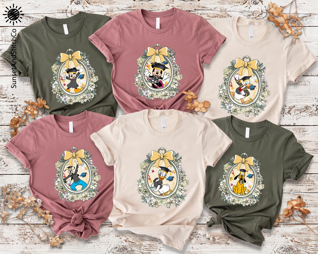 Disney Mickey and Friends Graduation Shirt, Magic Kingdom Graduate Trip ...