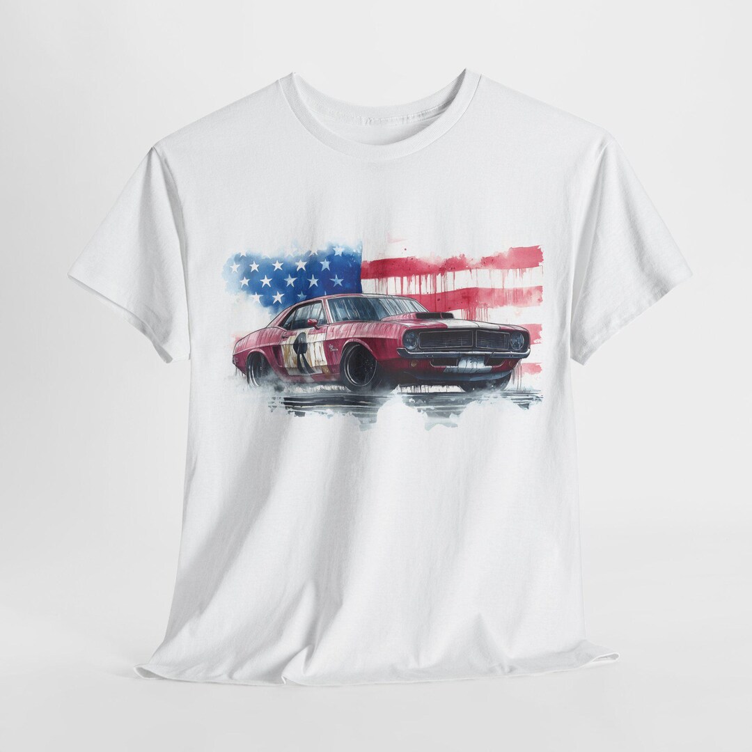 Vintage Muscle Car T-shirt, Classic Muscle Car Tshirt, Retro USA Muscle ...