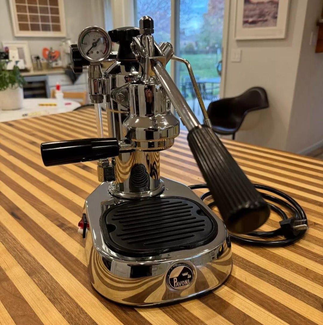 La Pavoni Europiccola Pre-millenium Espresso Machine read Description ...