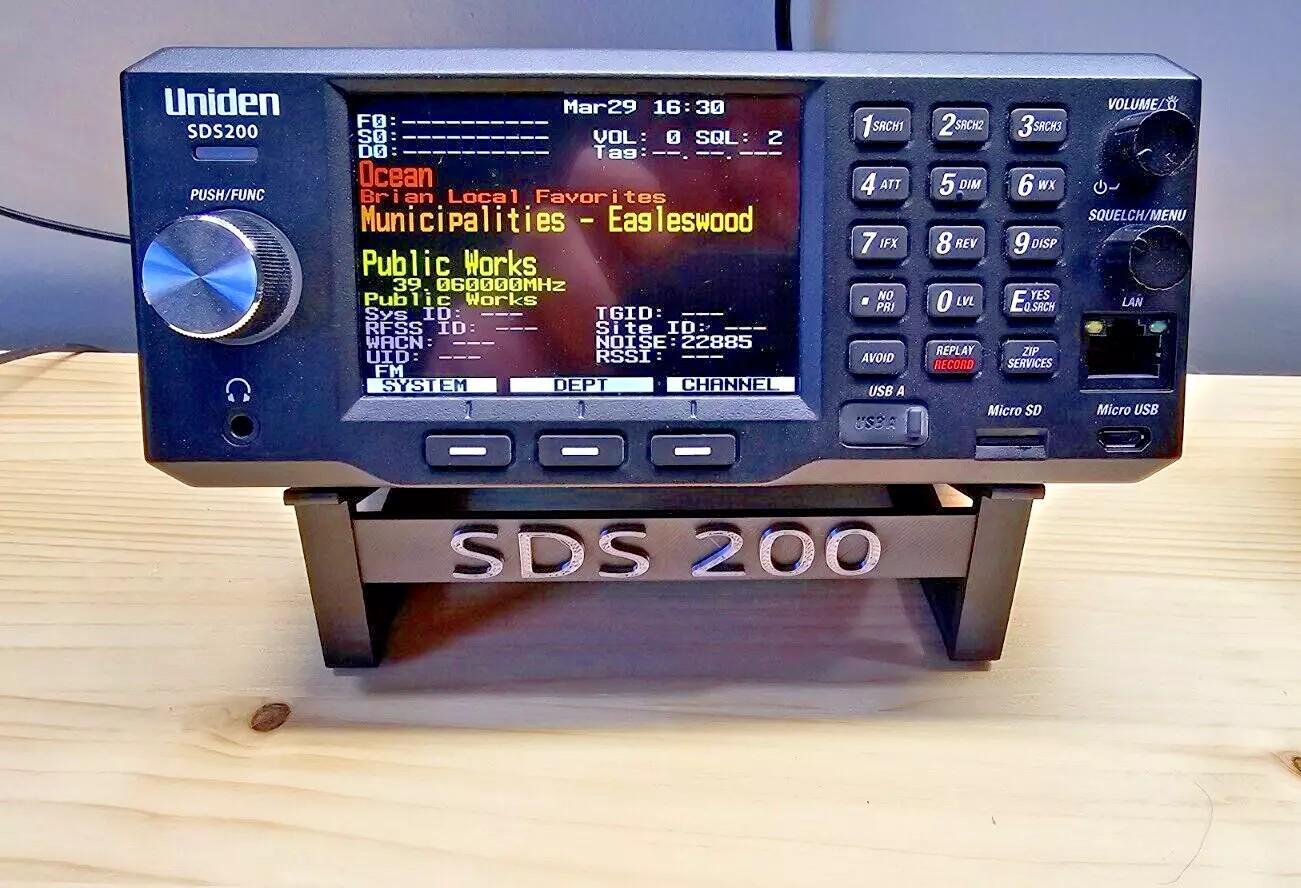 Custom Uniden SDS200 Desktop Stand Mount Non-slip - Etsy