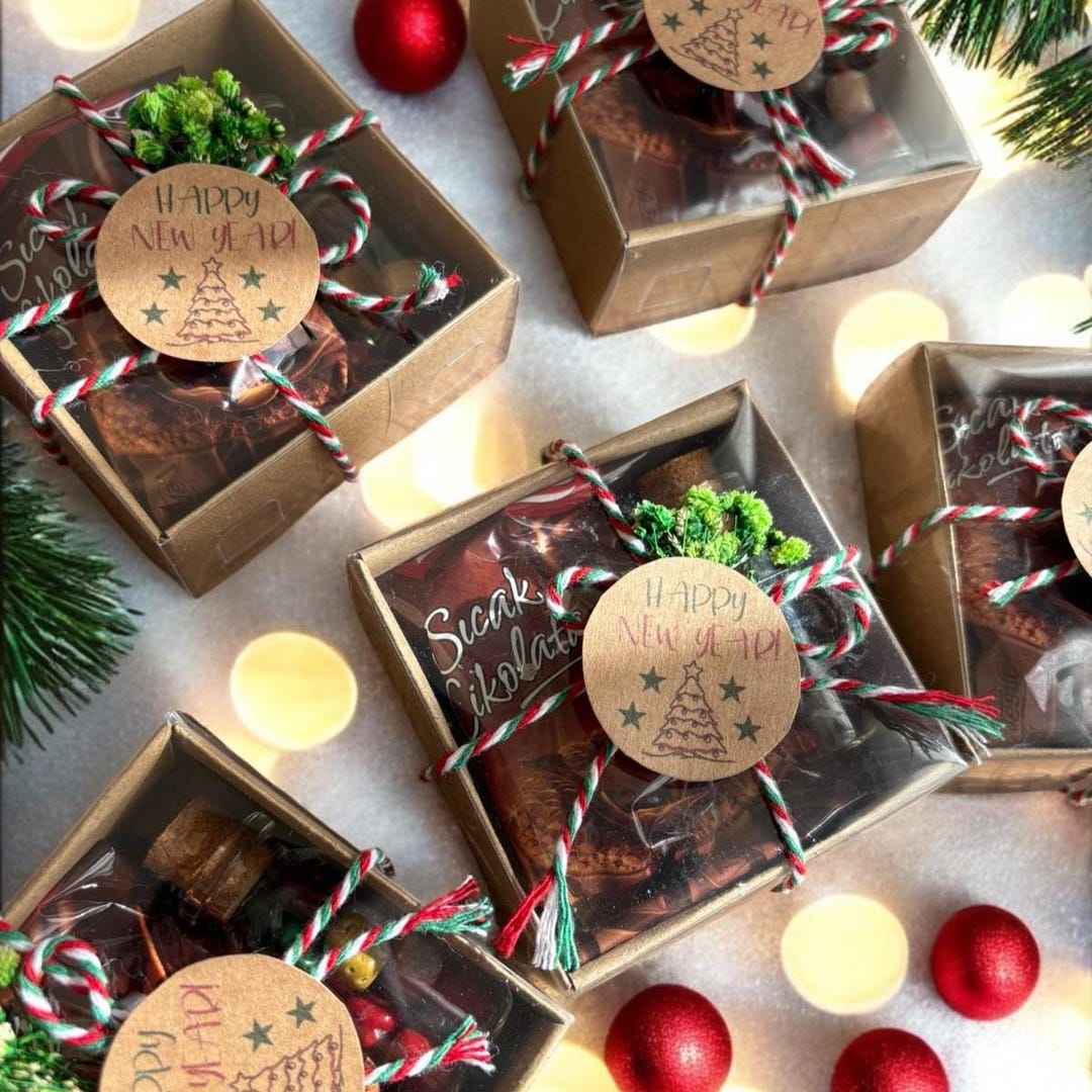 Christmas Hot Chocolate Gift Box: Holiday Winter Treat Set - Etsy