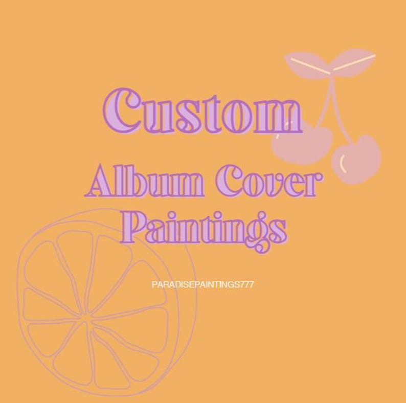 Custom Album Cover Paintings - Etsy