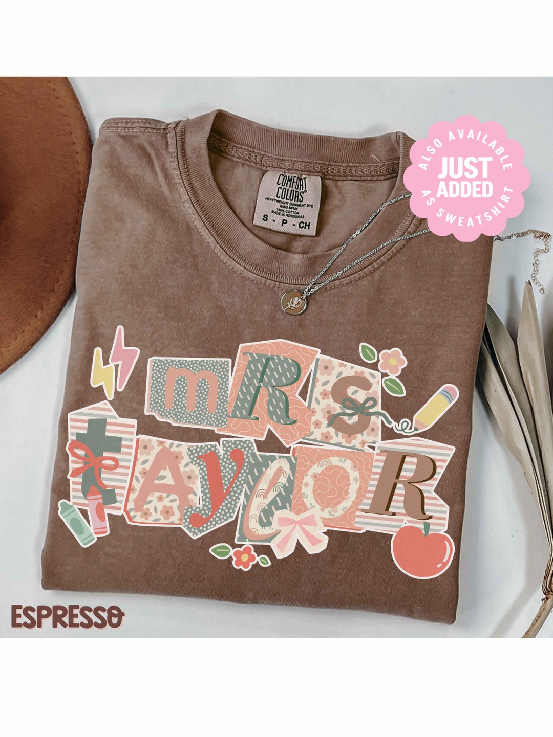 Custom Teacher Name Shirt, Ransom Letter Name Shirt, Teacher Ransom ...
