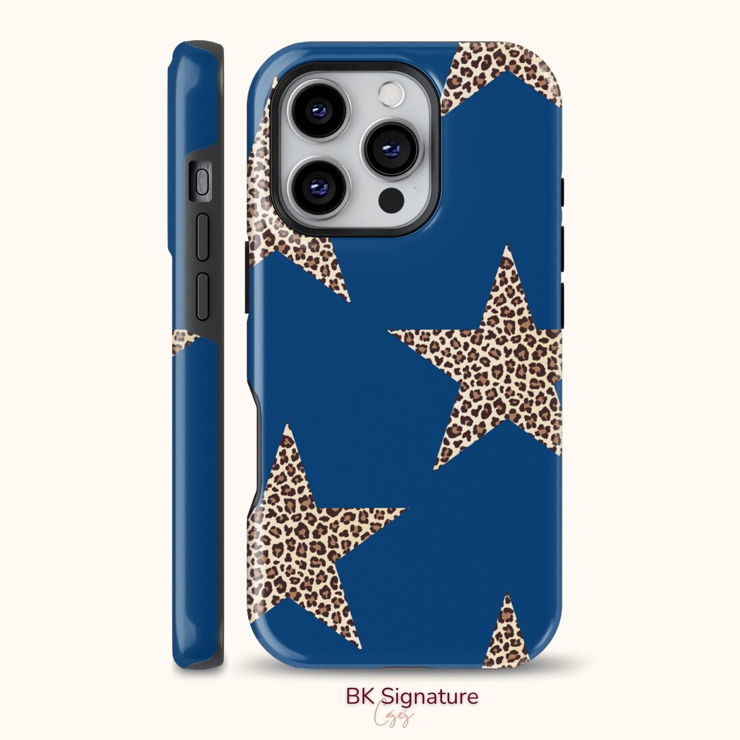 Cheetah Print Phone Case Animal Print Cover for iPhone 16 E 15 Pro Max ...