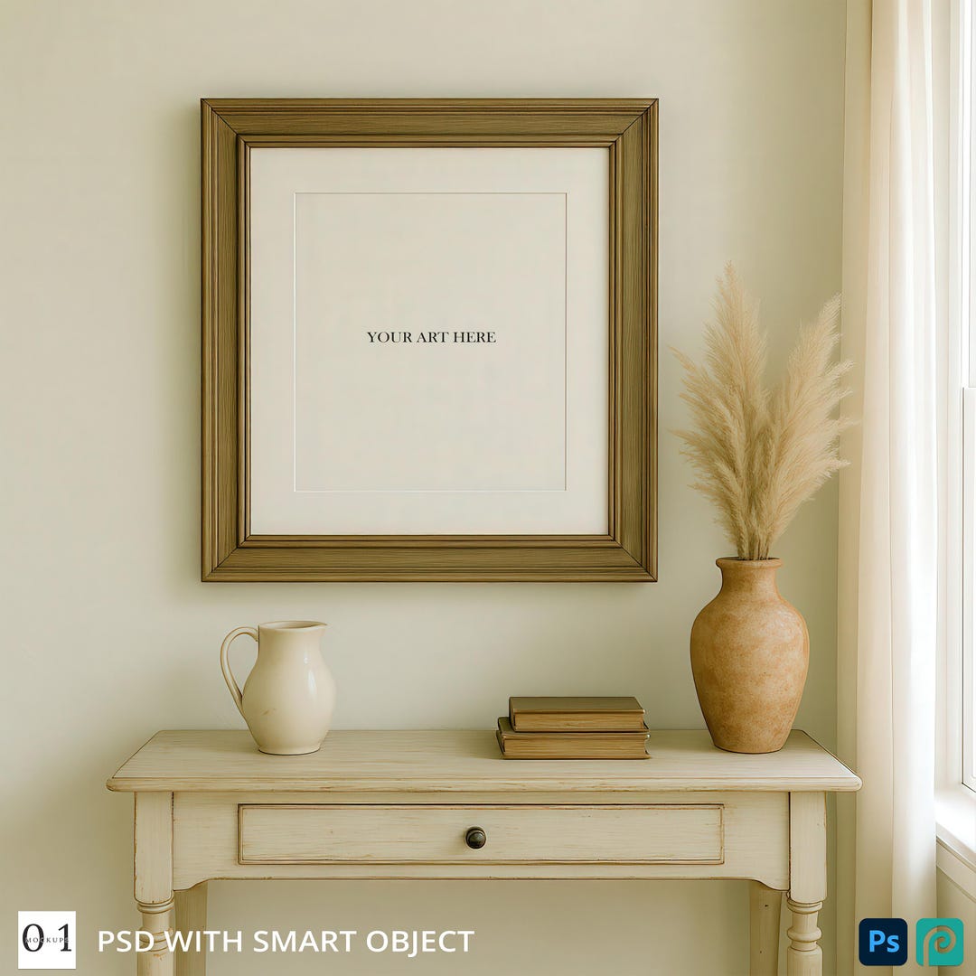 English Farmhouse Entryway Wall Art Display | Cottage Style Frame ...