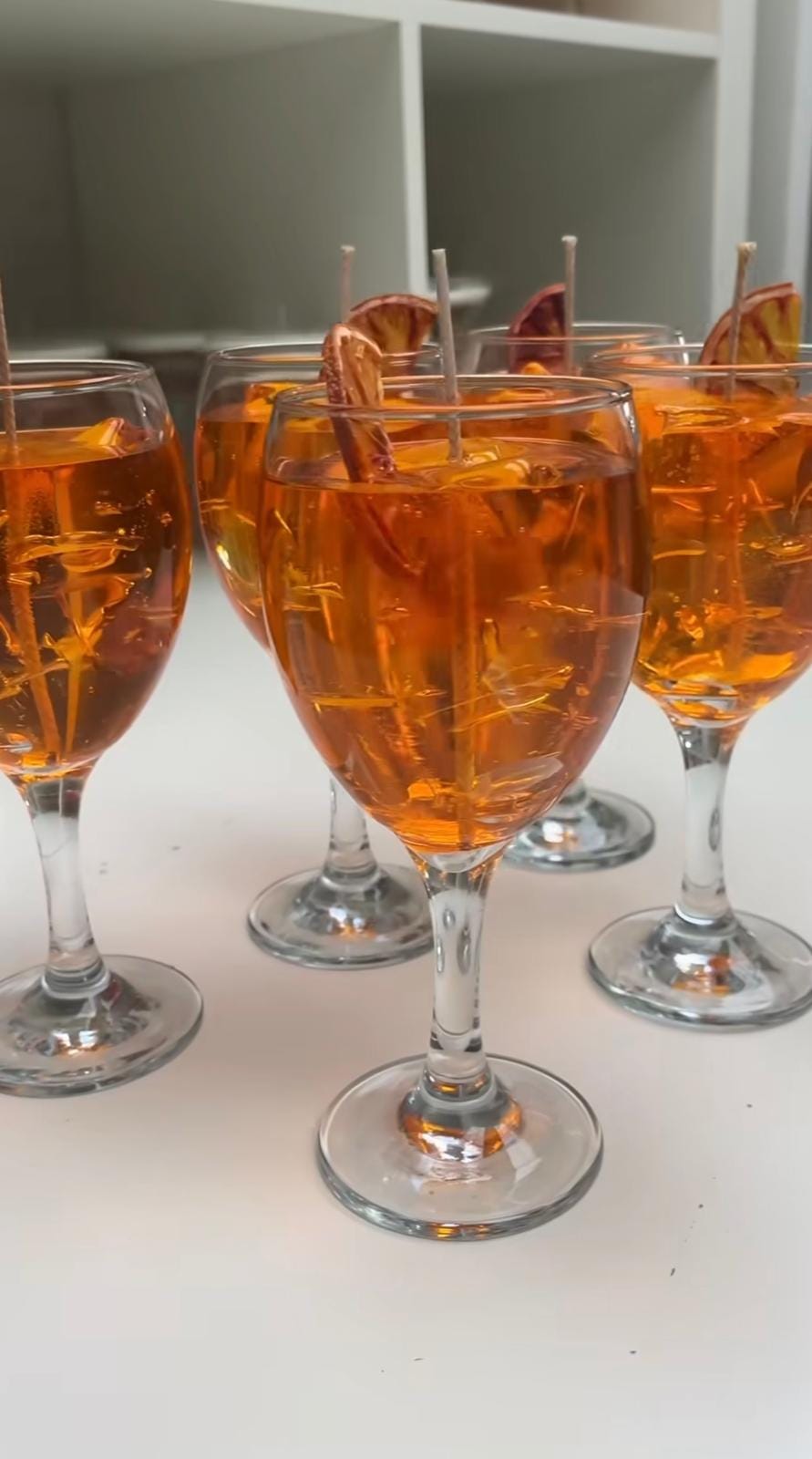 Aperol Spritz Candle Set / 2 Piece – Handmade Realistic Cocktail ...