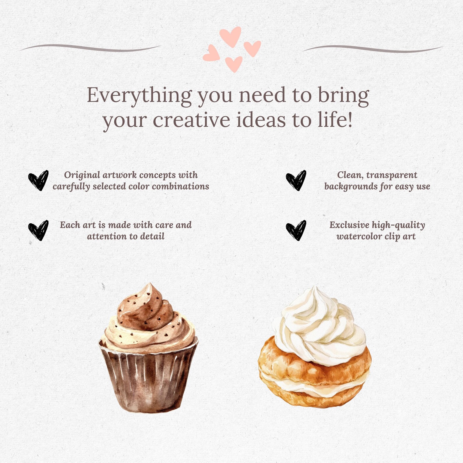 30 Food Clipart PNG, Dessert Png, Watercolor Junk Food, Ice Cream and ...
