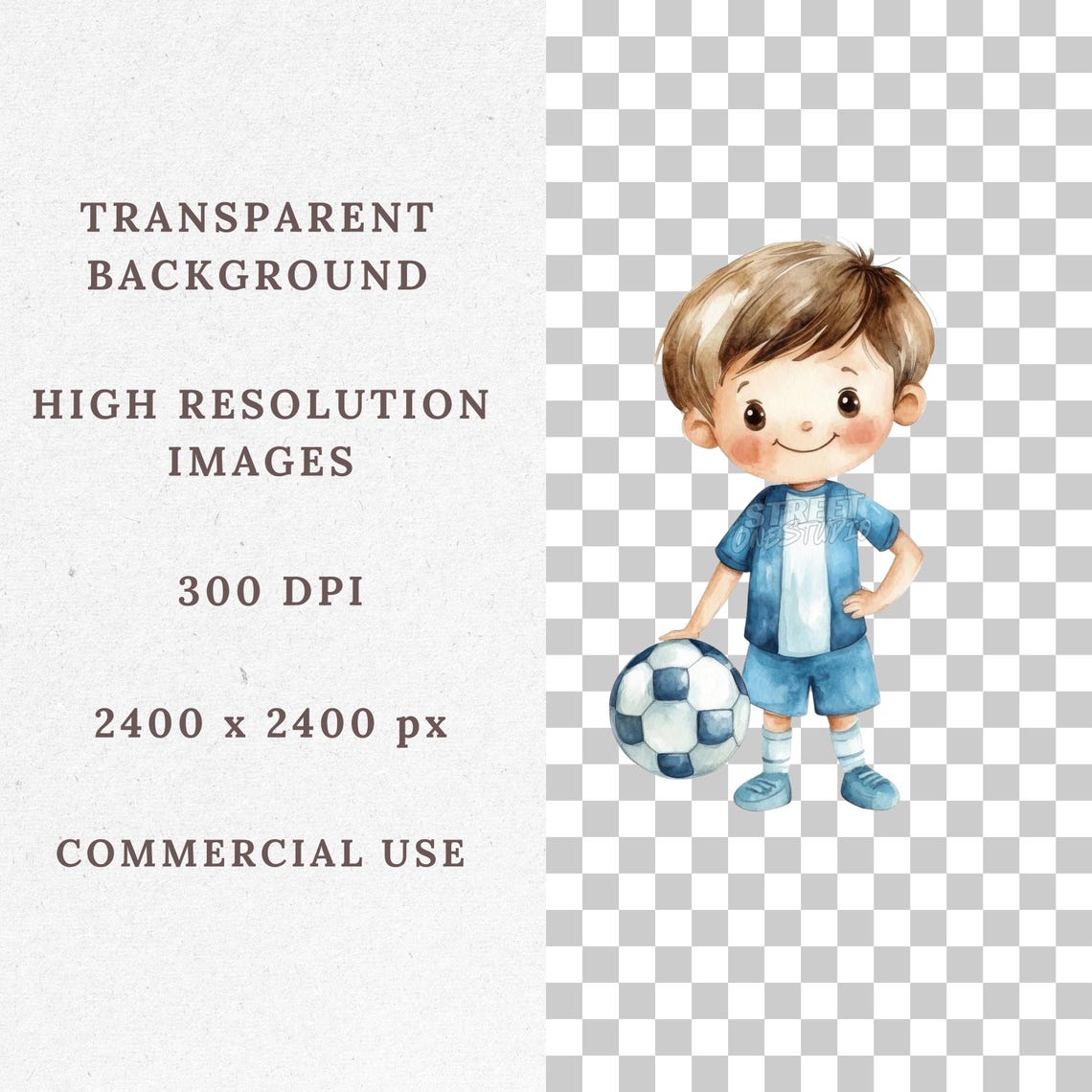 Watercolor Soccer Clipart: Sports Illustrations (digital Download) - Etsy