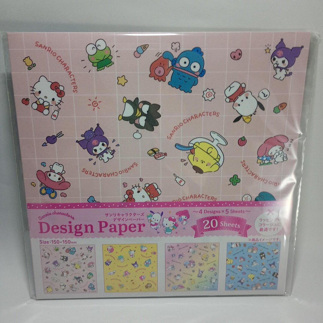 SANRIO Characters Design Paper - Etsy