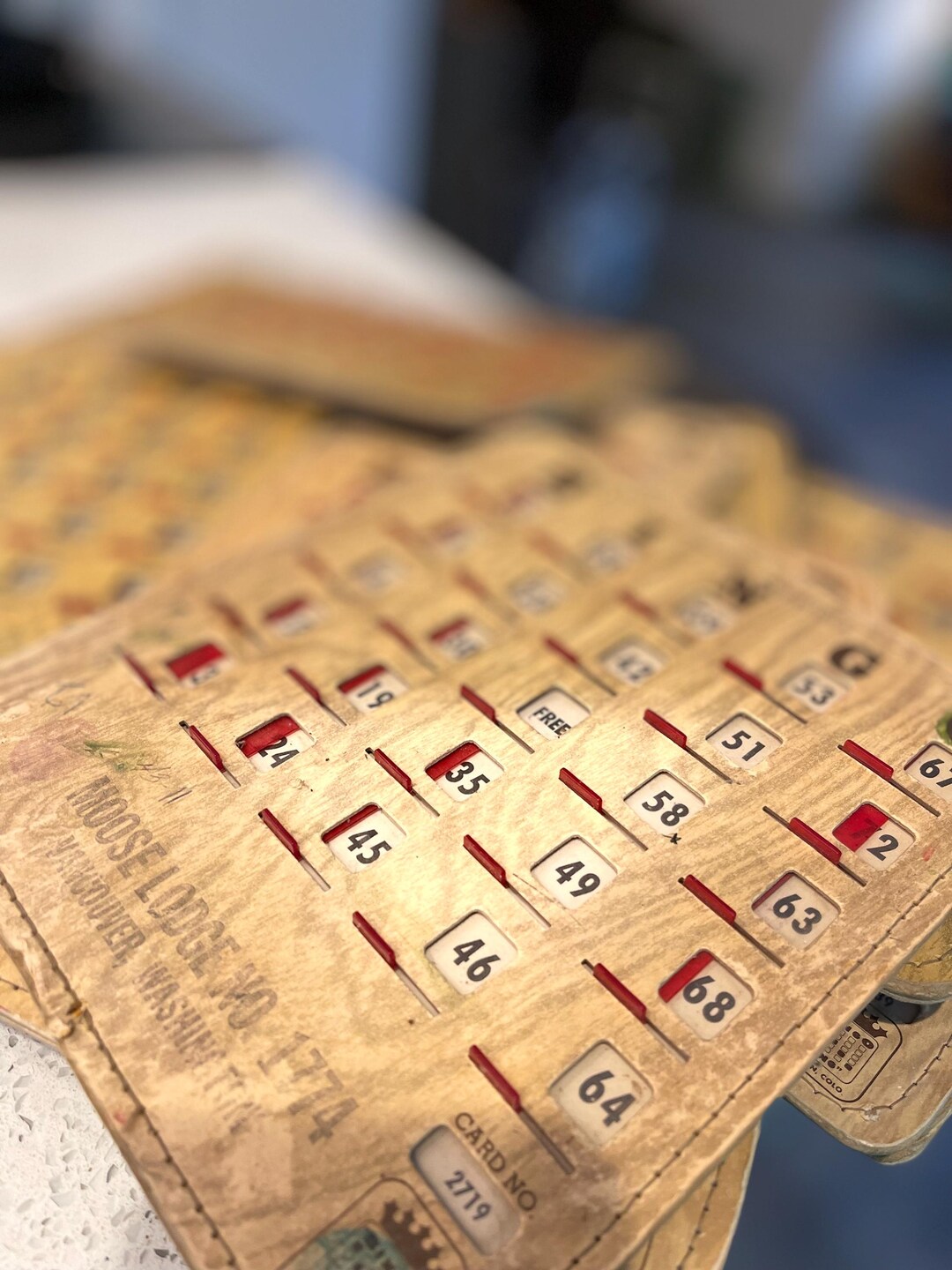 Vintage Bingo Cards, 12 Total, Party Bingo Time - Etsy