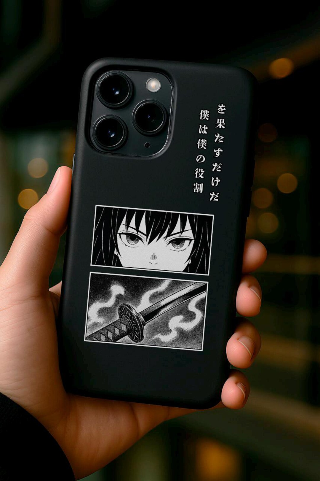 Muichiro Tokito Manga Panel iPhone Case | Demon slayer Mist Hashira ...