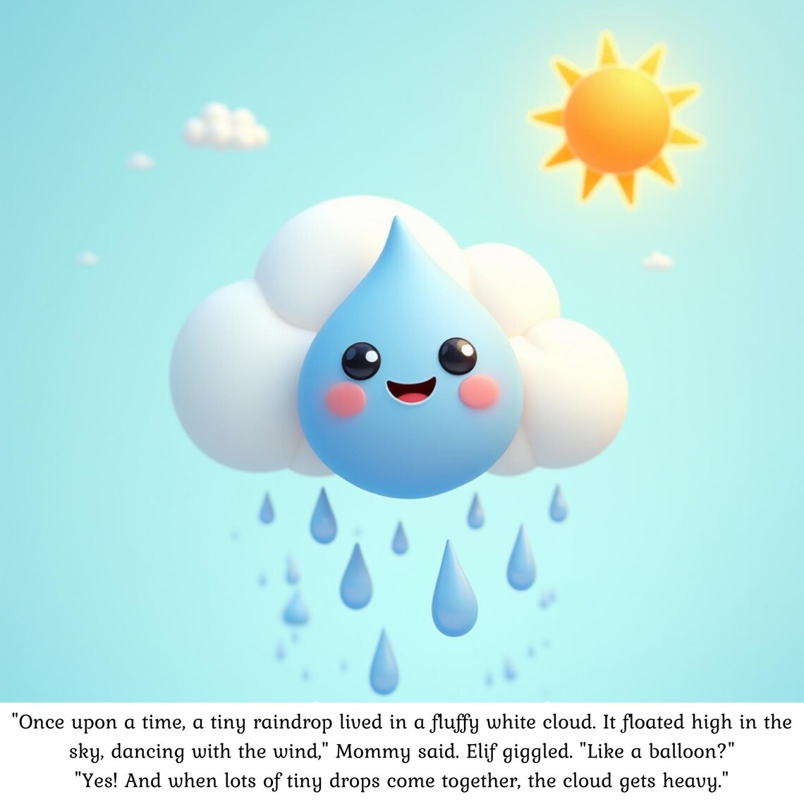 Personalized Children's Storybook | Custom Name | the Little Raindrop’s ...