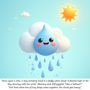 Personalized Children's Storybook | Custom Name | the Little Raindrop’s ...