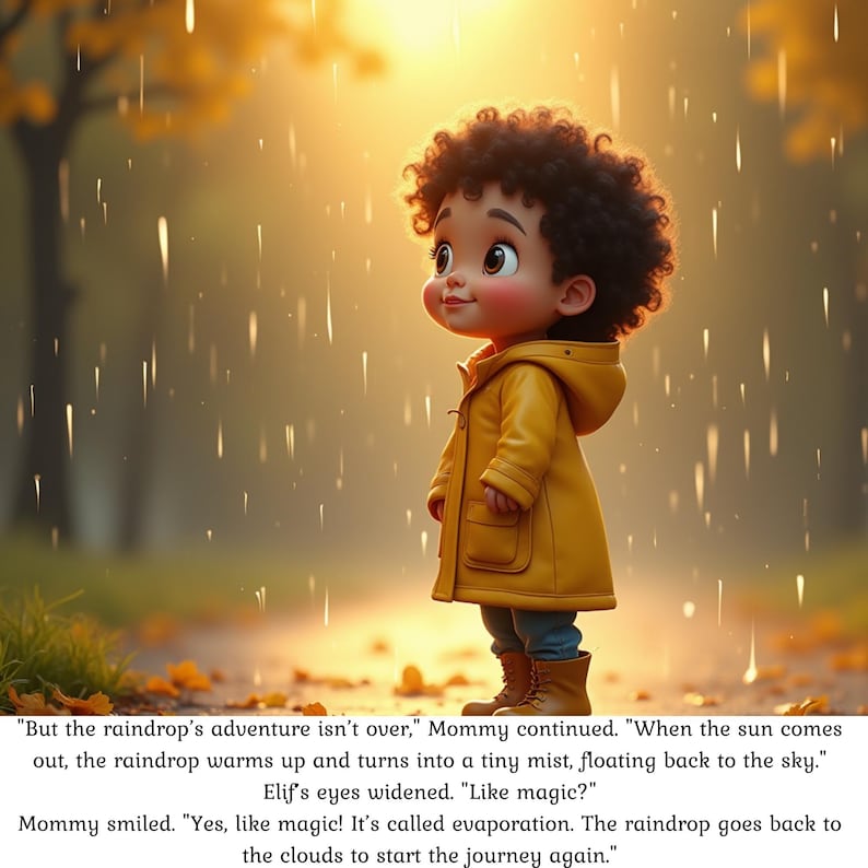 Personalized Children's Storybook | Custom Name | the Little Raindrop’s ...