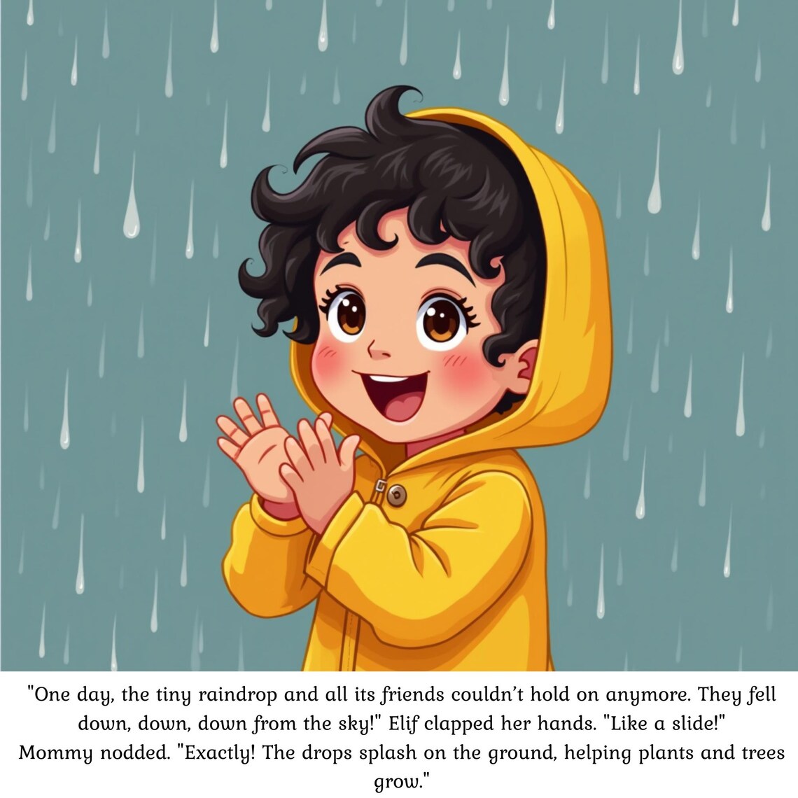 Personalized Children's Storybook | Custom Name | the Little Raindrop’s ...