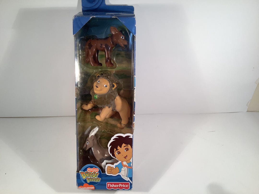 Fisher Price Go Diego Go. Nickelodeon. Safari Figures. - Etsy