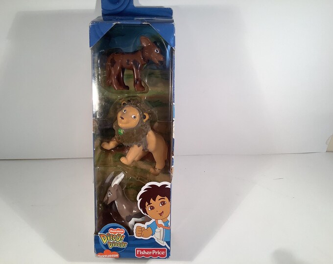 Fisher Price Go Diego Go. Nickelodeon. Safari Figures. - Etsy
