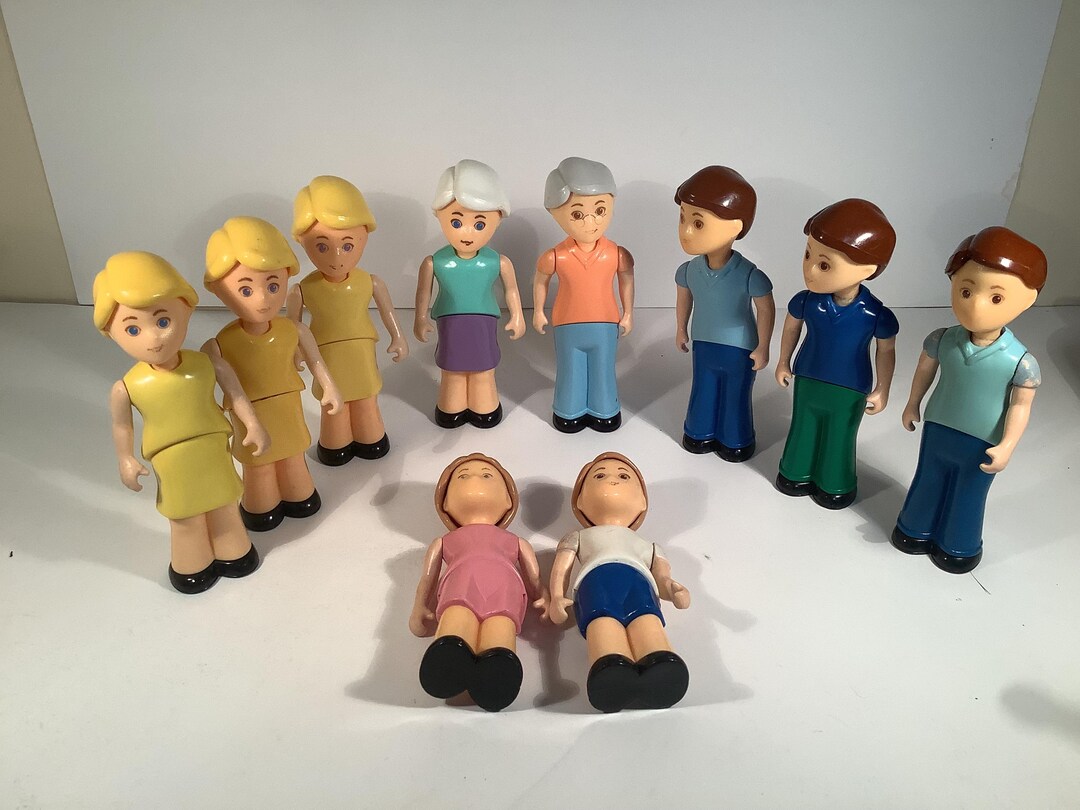 Vintage Little Tikes People, Mom, Dad, Kids, Grandparents. - Etsy