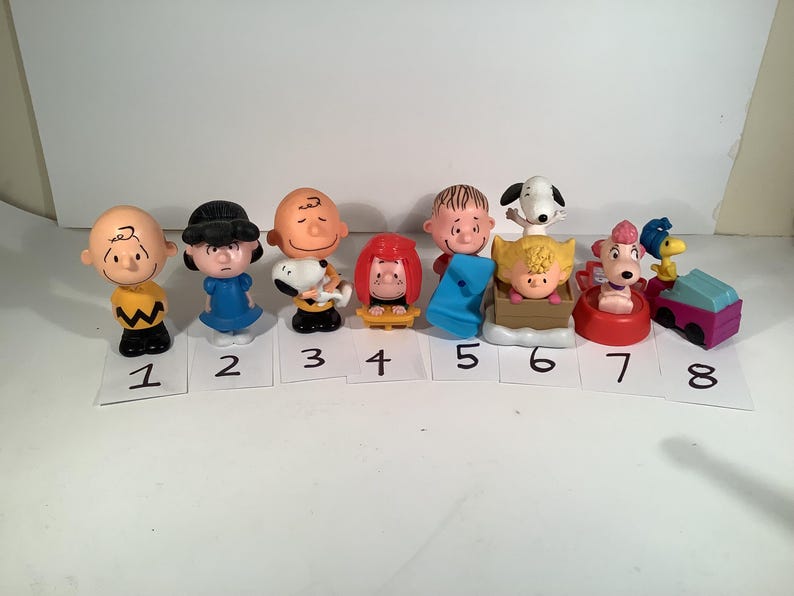 2015 Mcdonald’s Peanuts Happy Meal Toys - Etsy