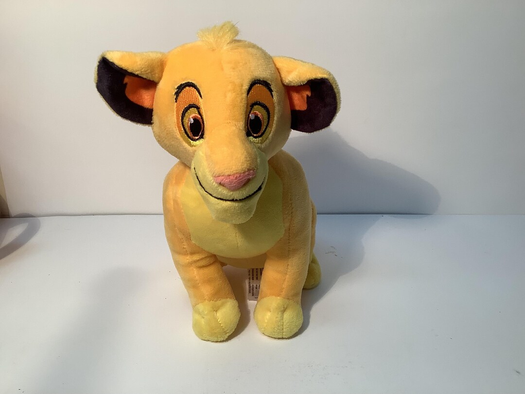 Disney Simba Lion King Plush. 8” Tall. Like New. - Etsy