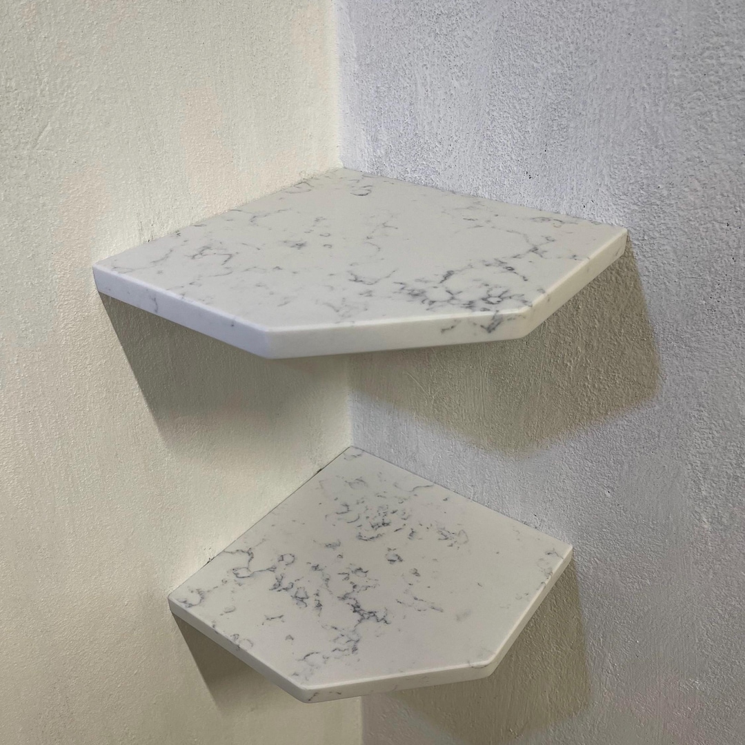 Hidden Mount Quartz Shelves. Set of 2 - Etsy