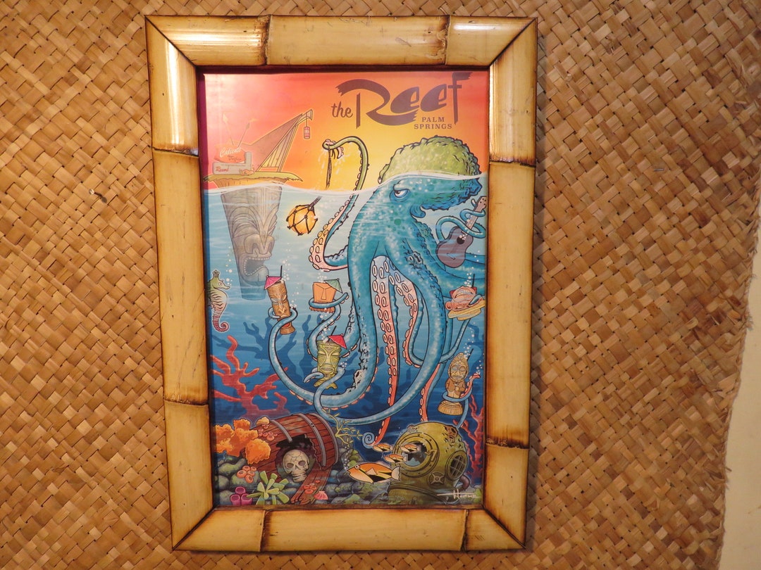 11 X 17 Hand Made Bamboo Frame for Photos, Prints,posters, Etc Perfect ...