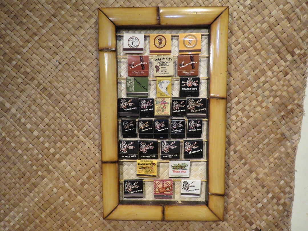 Matchbook Collection Display Frame/holder Made for up 40 - Etsy