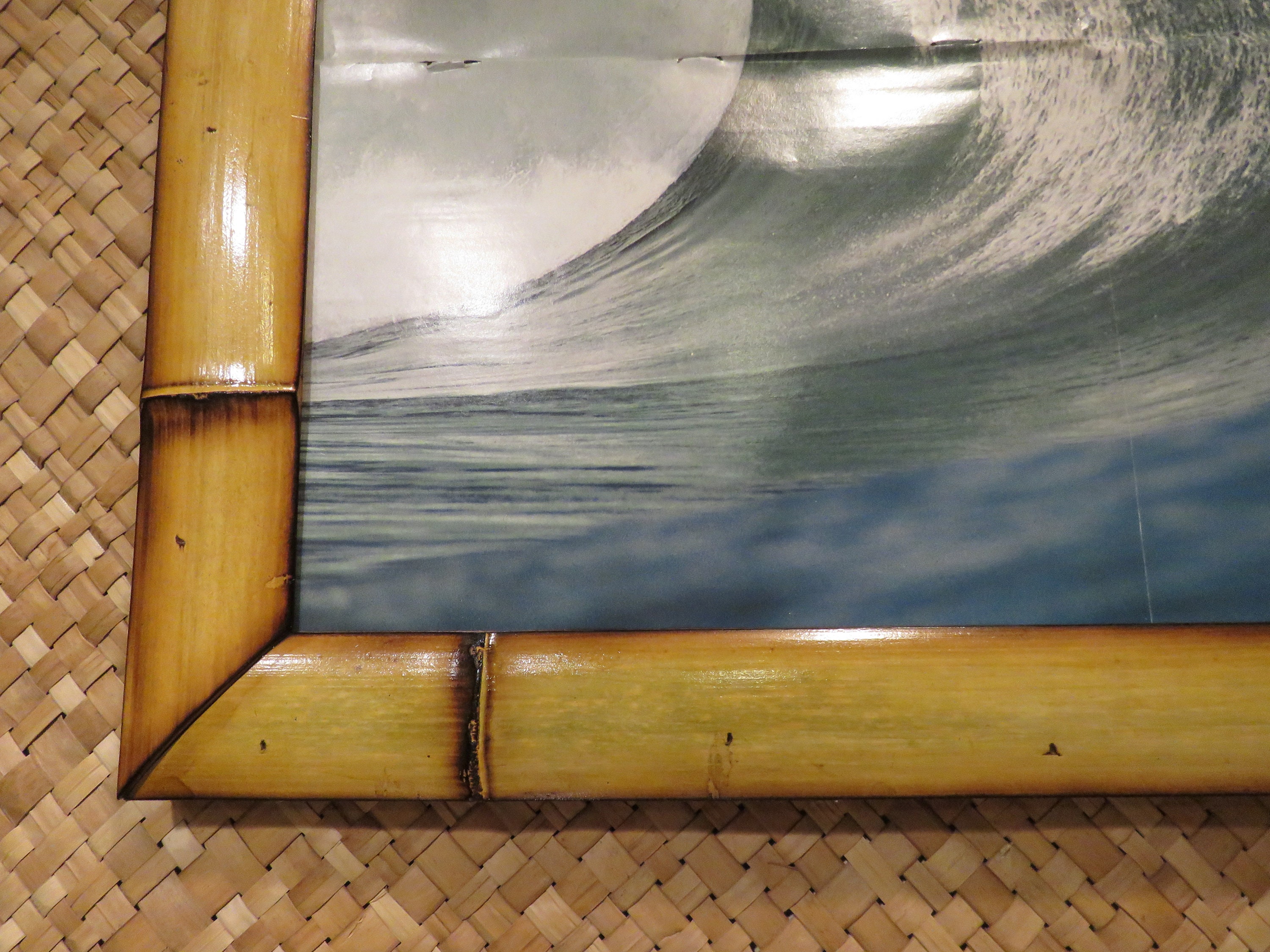 16 x 20 Hand made Bamboo frame for photos | Etsy