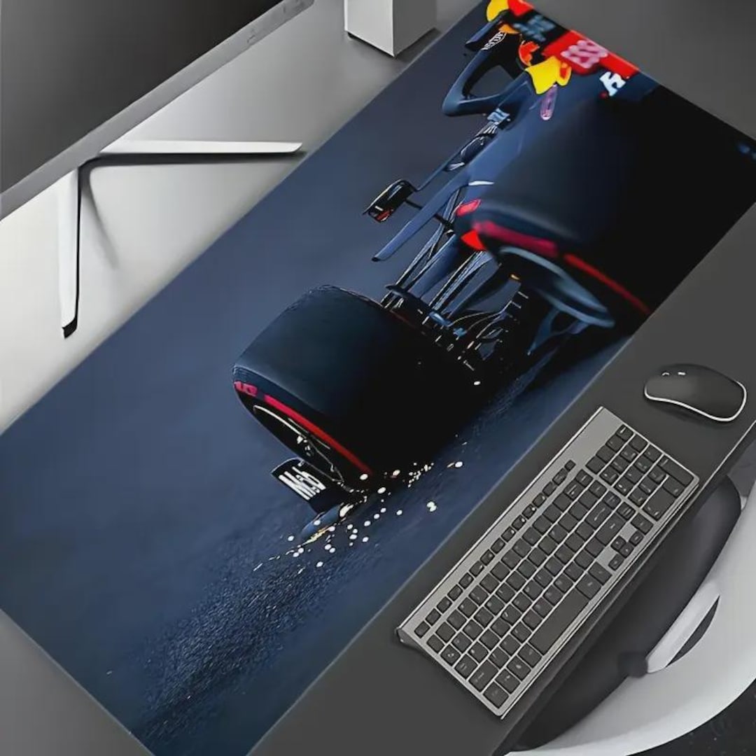 Red Bull F1 Desk Mat - Formula 1 Racing Mouse Pad for Gamers & Office ...