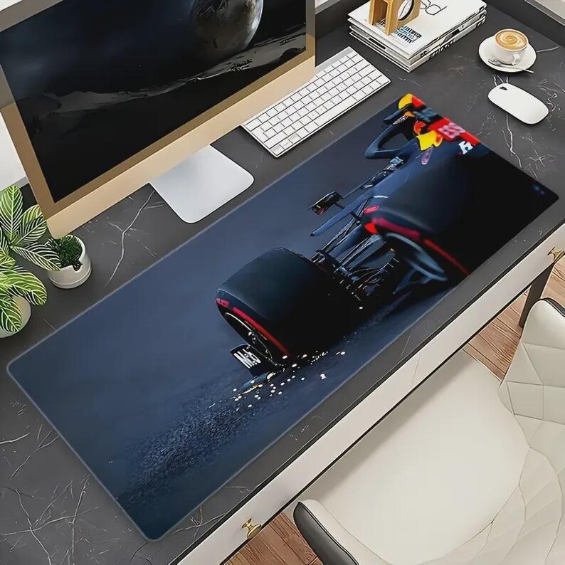 Red Bull F1 Desk Mat - Formula 1 Racing Mouse Pad for Gamers & Office ...