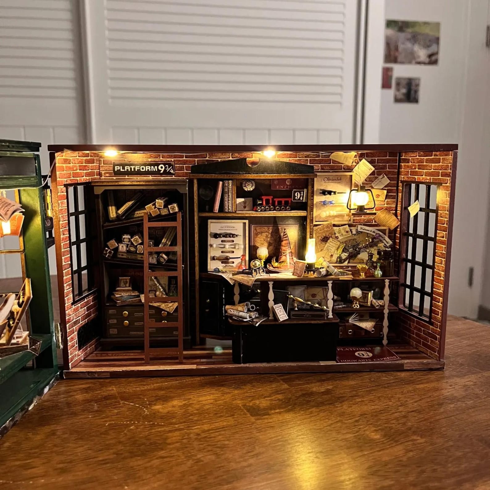 Miniature Magic Wand Shop | DIY 3D Wooden Puzzle | Decorative Bookends ...