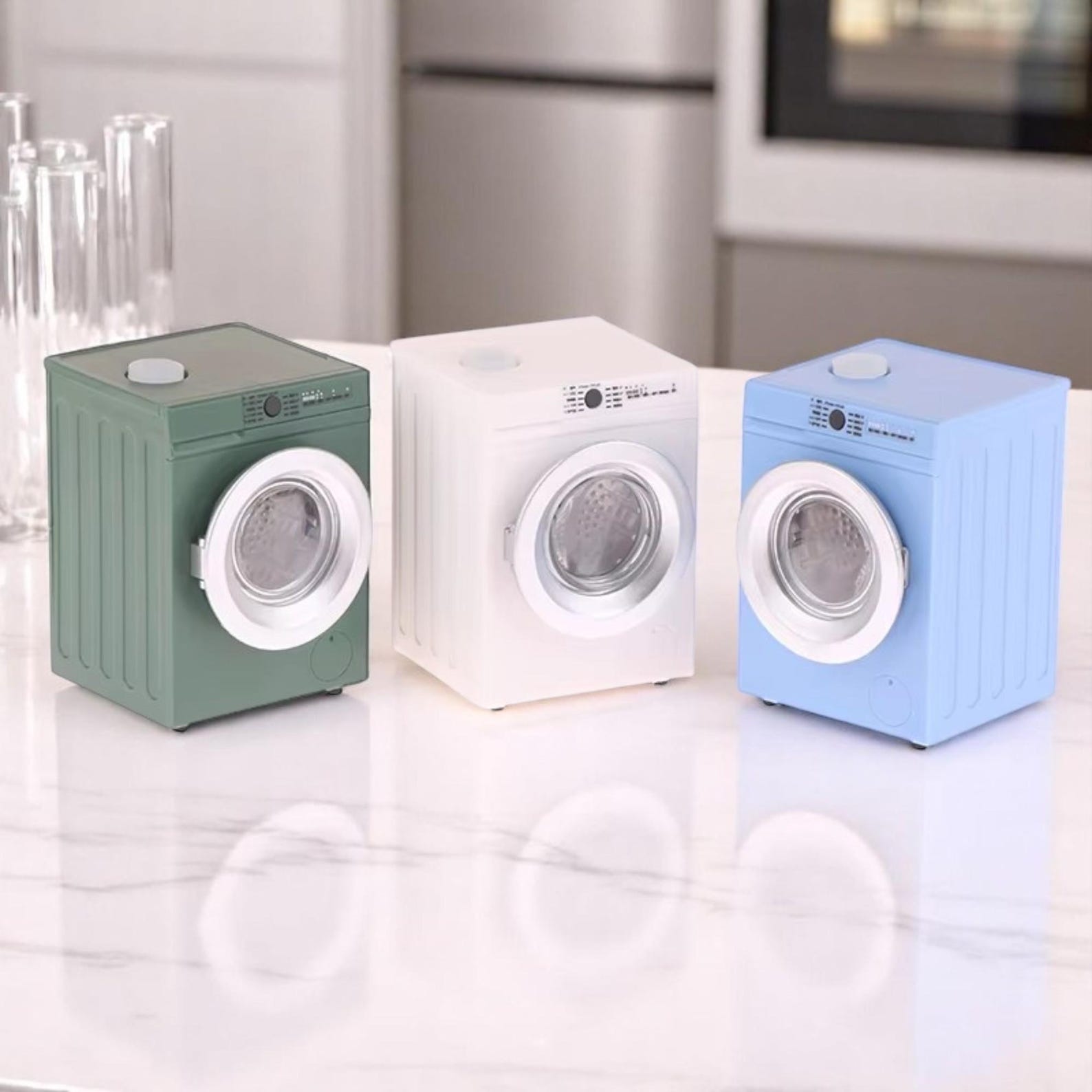 1:12 Scale Working Miniature Washing Machine – Dollhouse Laundry ...
