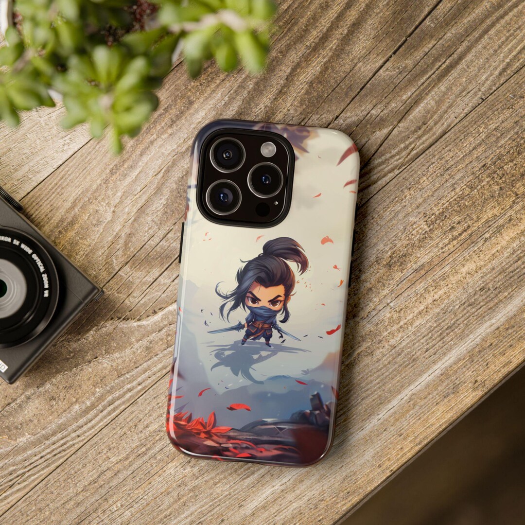 Chibi Yasuo Phone Case: League of Legends Fan Art, Gamer Gift - Etsy