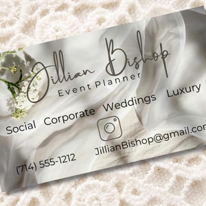 Event Planner Business Card Template | Party Planner | Edit in Canva - Etsy