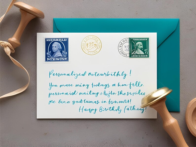 Personalized Handwritten Card | Custom Noteworthy Card Sealed & Mailed ...