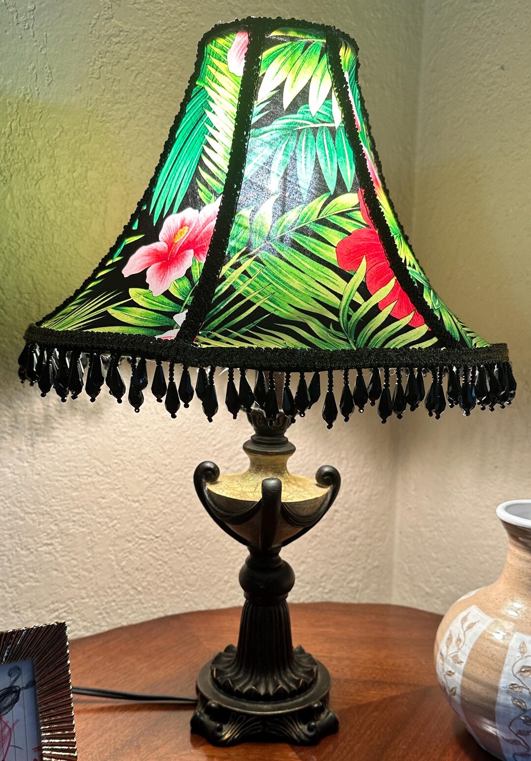 Handmade Lamp Shades, Ceramic and up Cycled Lamp Bases - Etsy