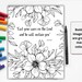 Bible Verse Coloring | 30 Printable Floral Nature Designs | Comfort ...