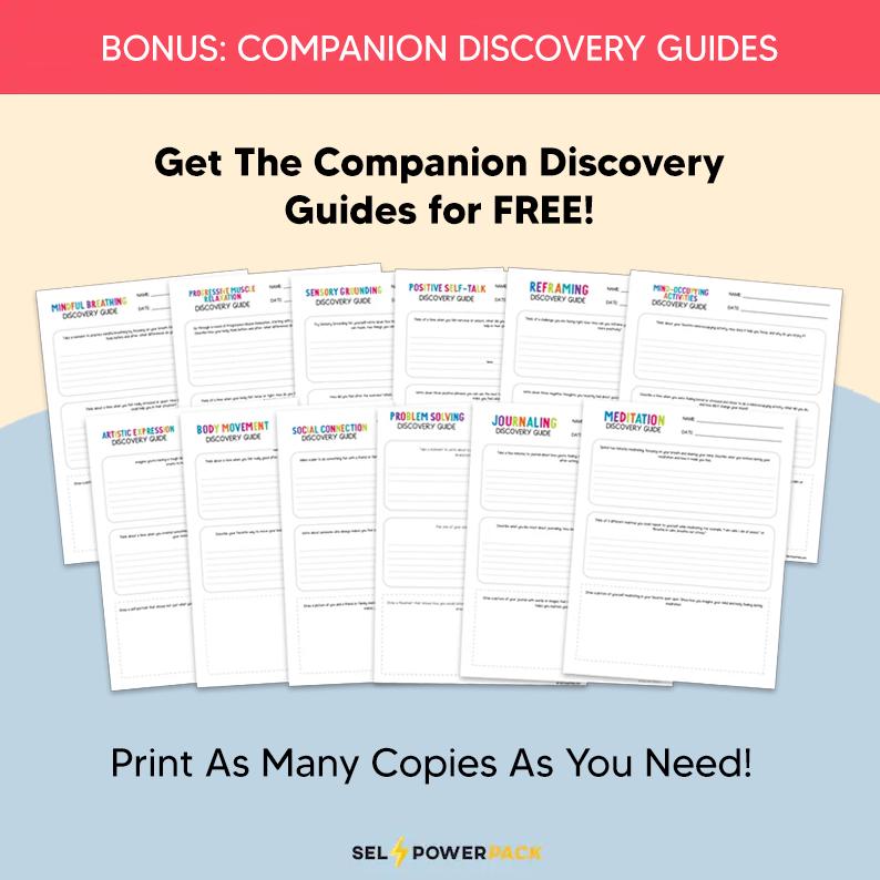 Coping Skills at a Glance – 13 Printable Cheat Sheets for Kids ...
