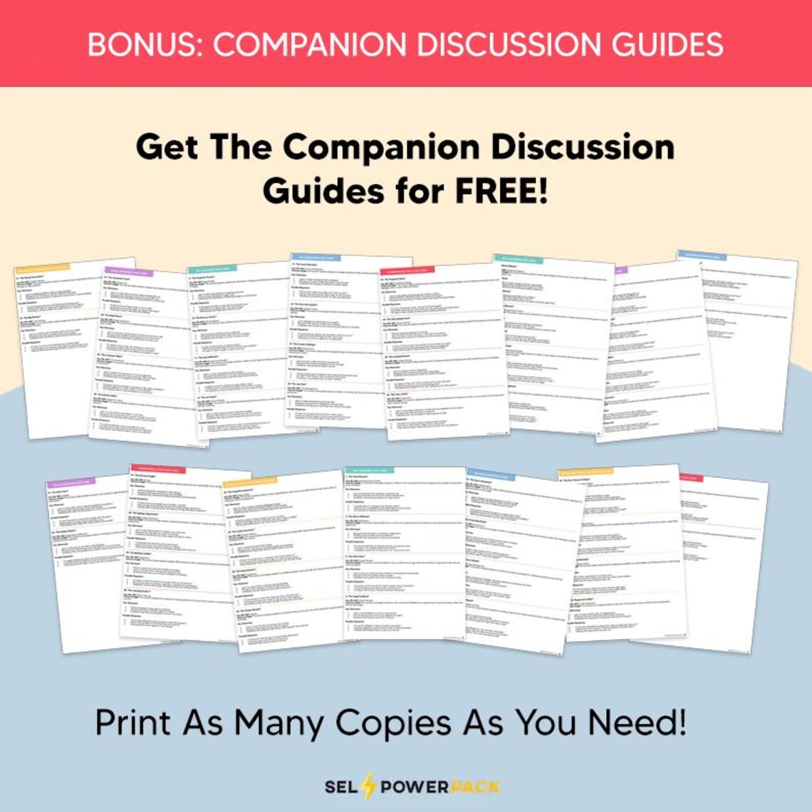 SEL Task Cards –52 Printable Social Emotional Learning Scenarios for ...