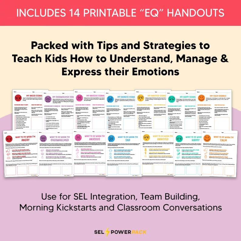 Feelings Thermometer Worksheets – SEL Tool for Kids (printable) - Etsy