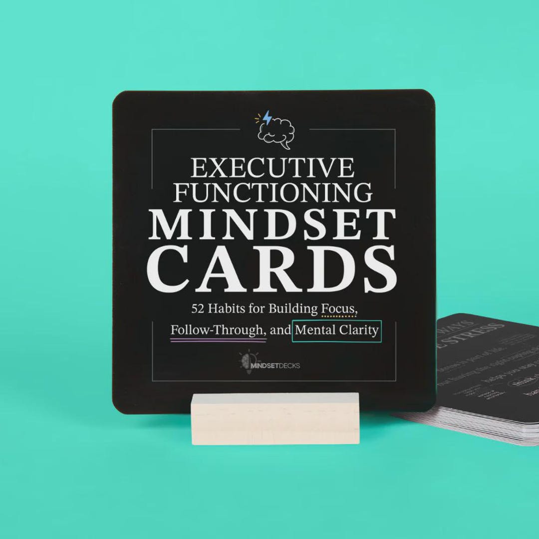 Executive Functioning Mindset Cards – SEL Learning Resource, Classroom ...