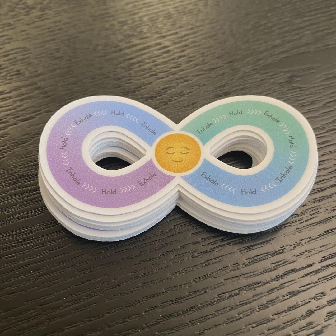 10-pack of Infinity Breathing Stickers – Mindfulness & Emotional ...