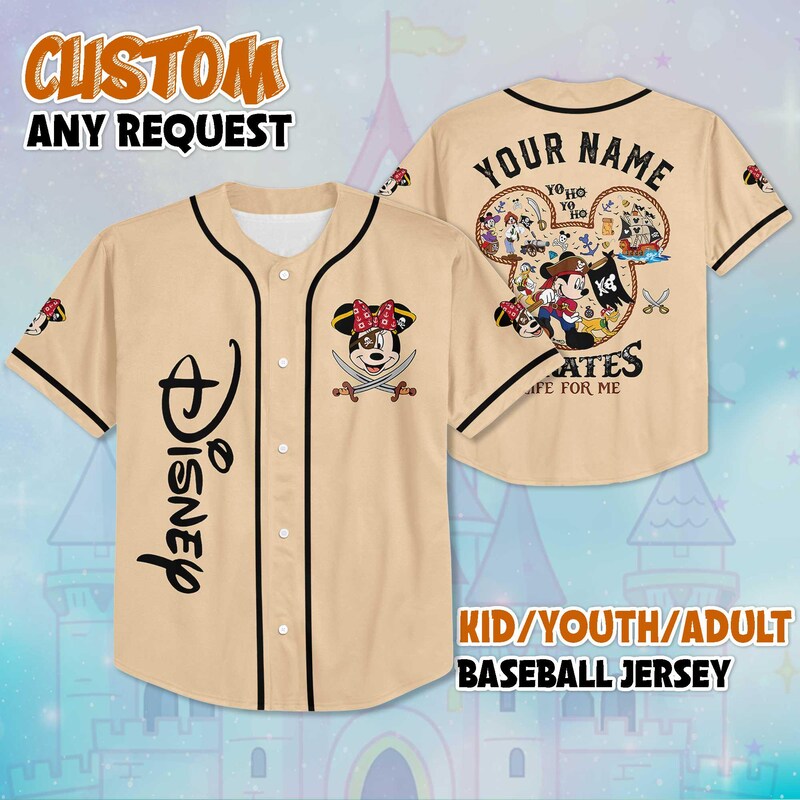 Minnie Pirates Jersey - Etsy