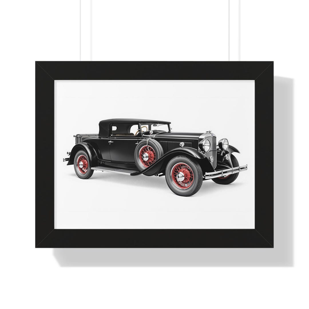 1930 Graham-paige Model 615 Classic Car Poster, Framed Print Wall Art ...