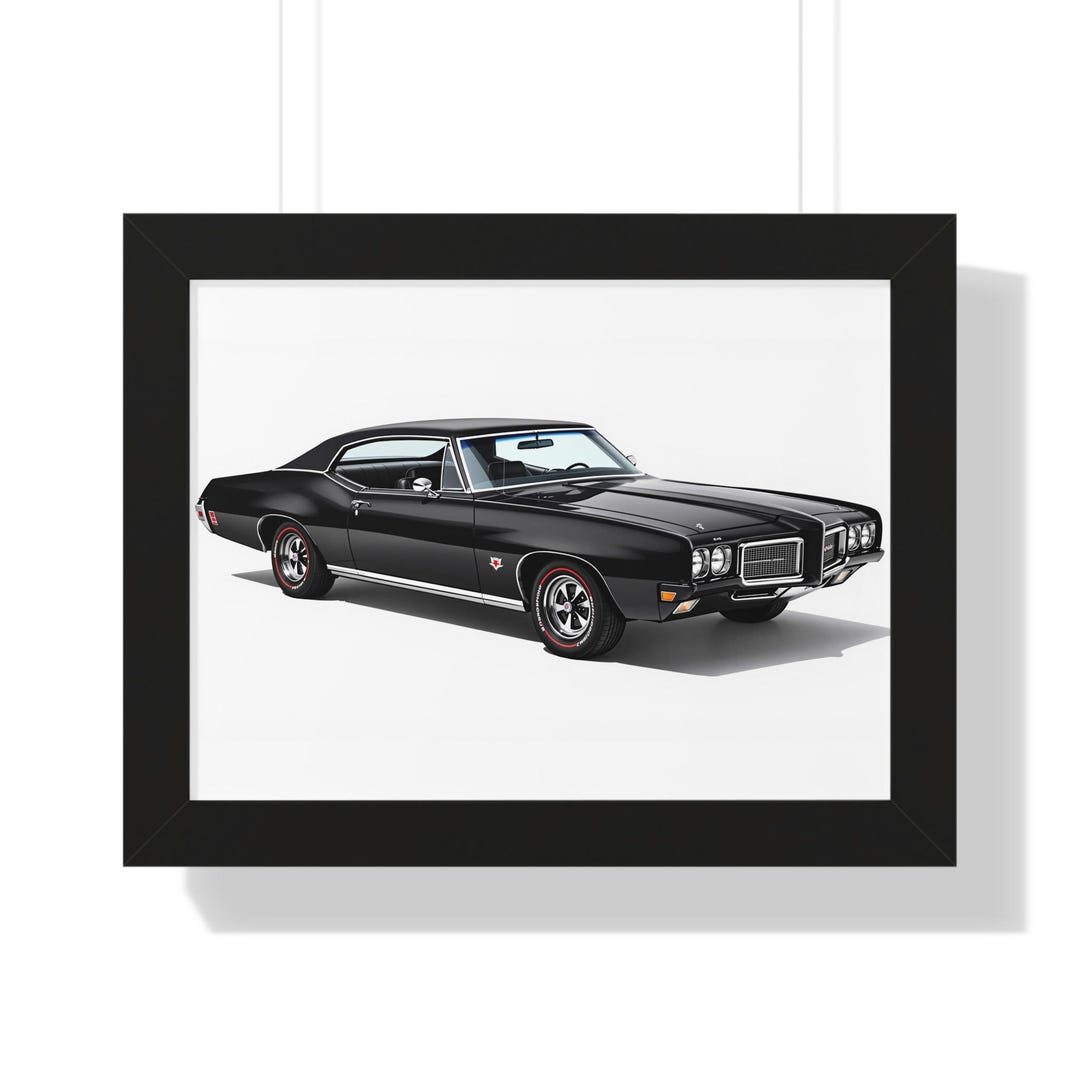 1970 Pontiac Strato-chief Classic Car Poster, Framed Print Wall Art ...