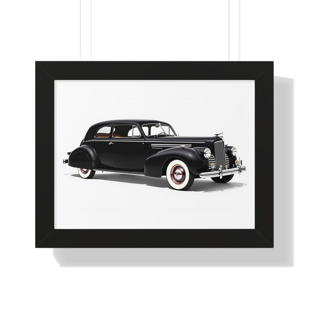 1940 Packard Model 1805 Classic Car Poster, Framed Print Wall Art, Man ...