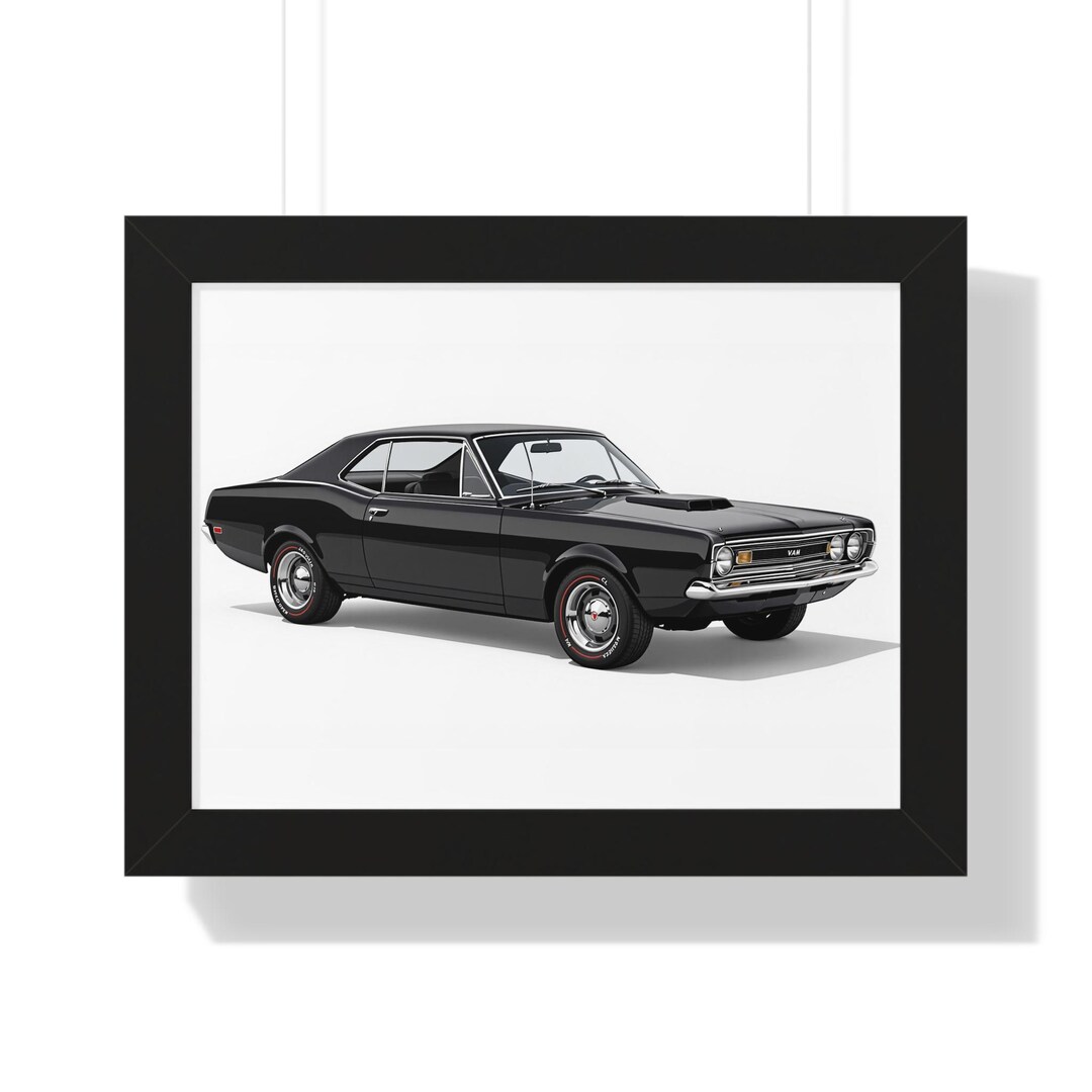 1969 VAM Javelin Classic Car Poster, Framed Print Wall Art, Man Cave ...