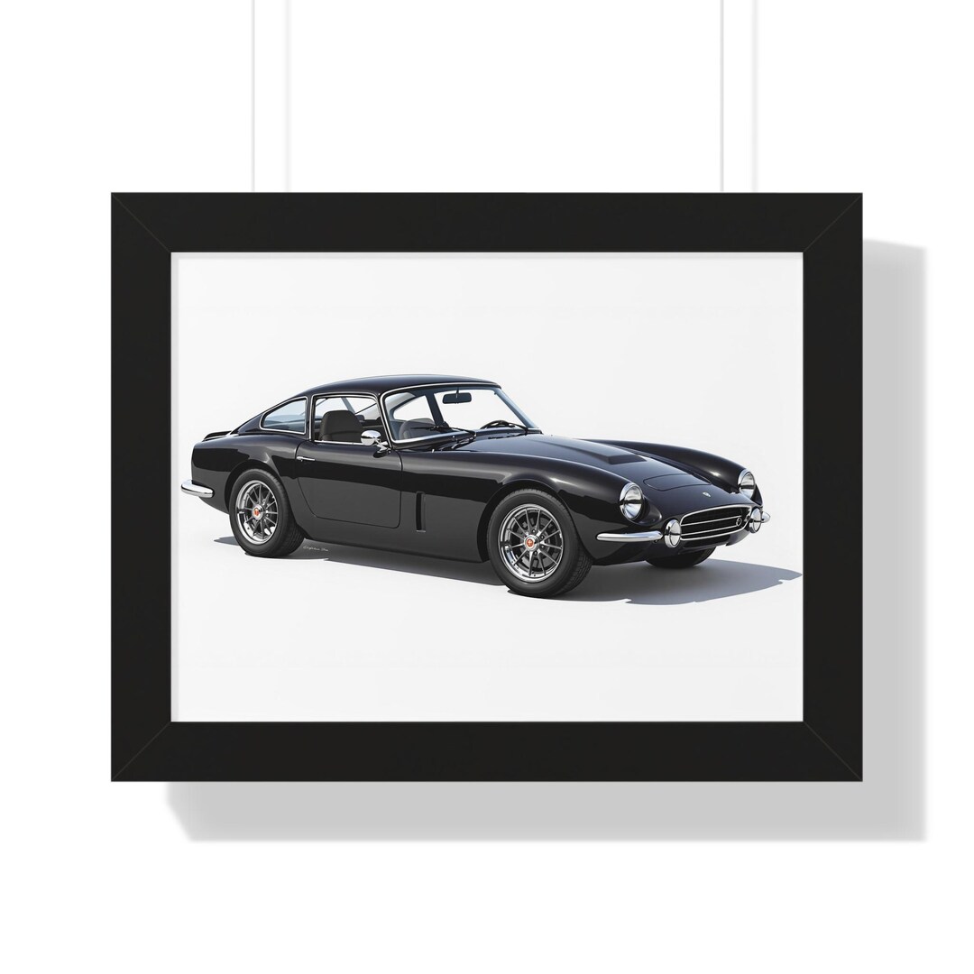 1965 TVR Griffith Classic Car Poster, Framed Print Wall Art, Man Cave ...