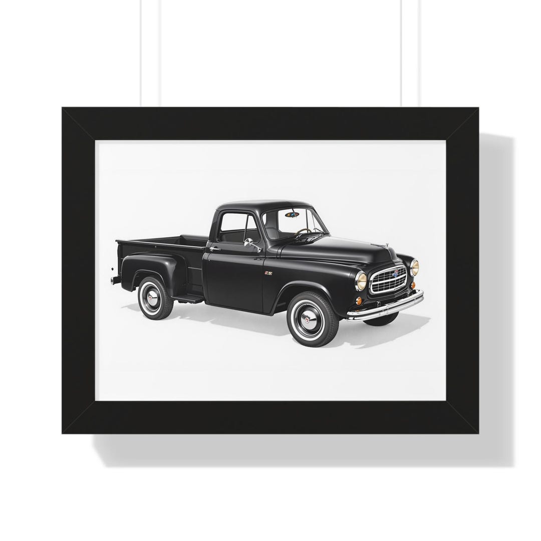 1955 Studebaker E10 Classic Car Poster, Framed Print Wall Art, Man Cave ...